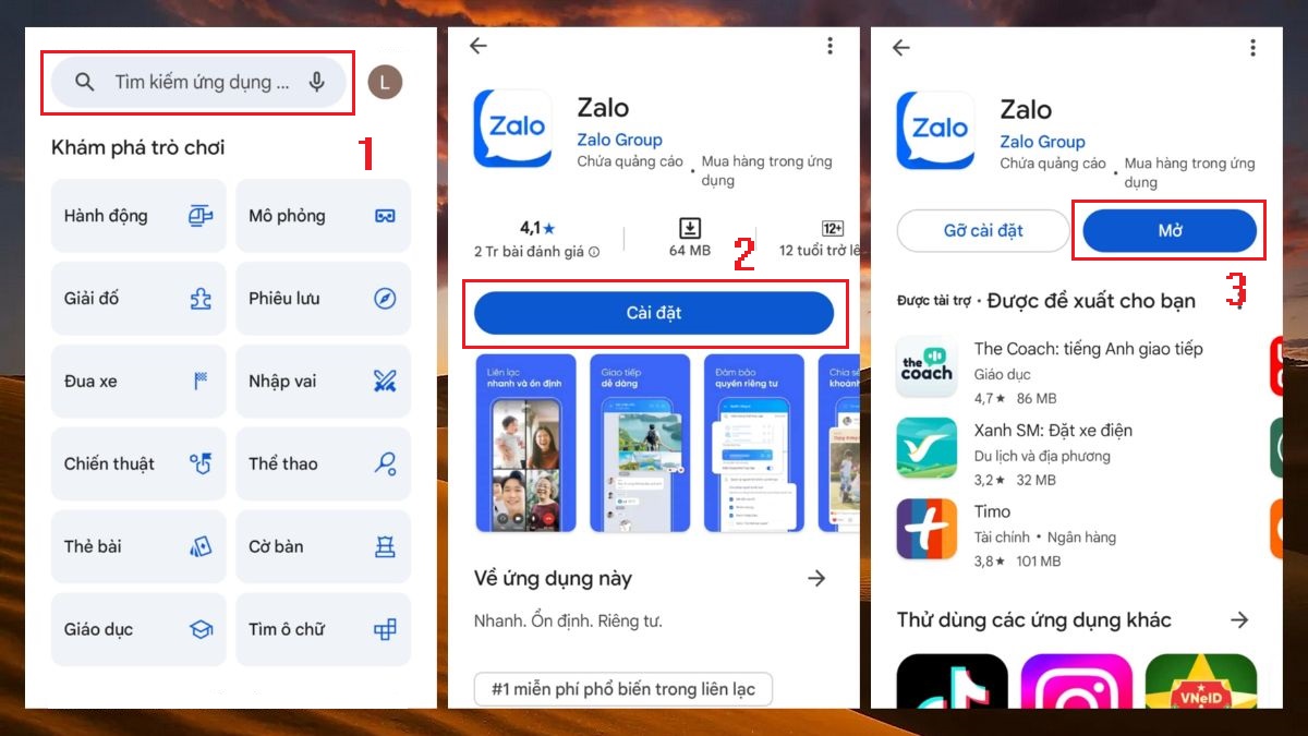 Cách tải Zalo về điện thoại Android, iPhone miễn phí